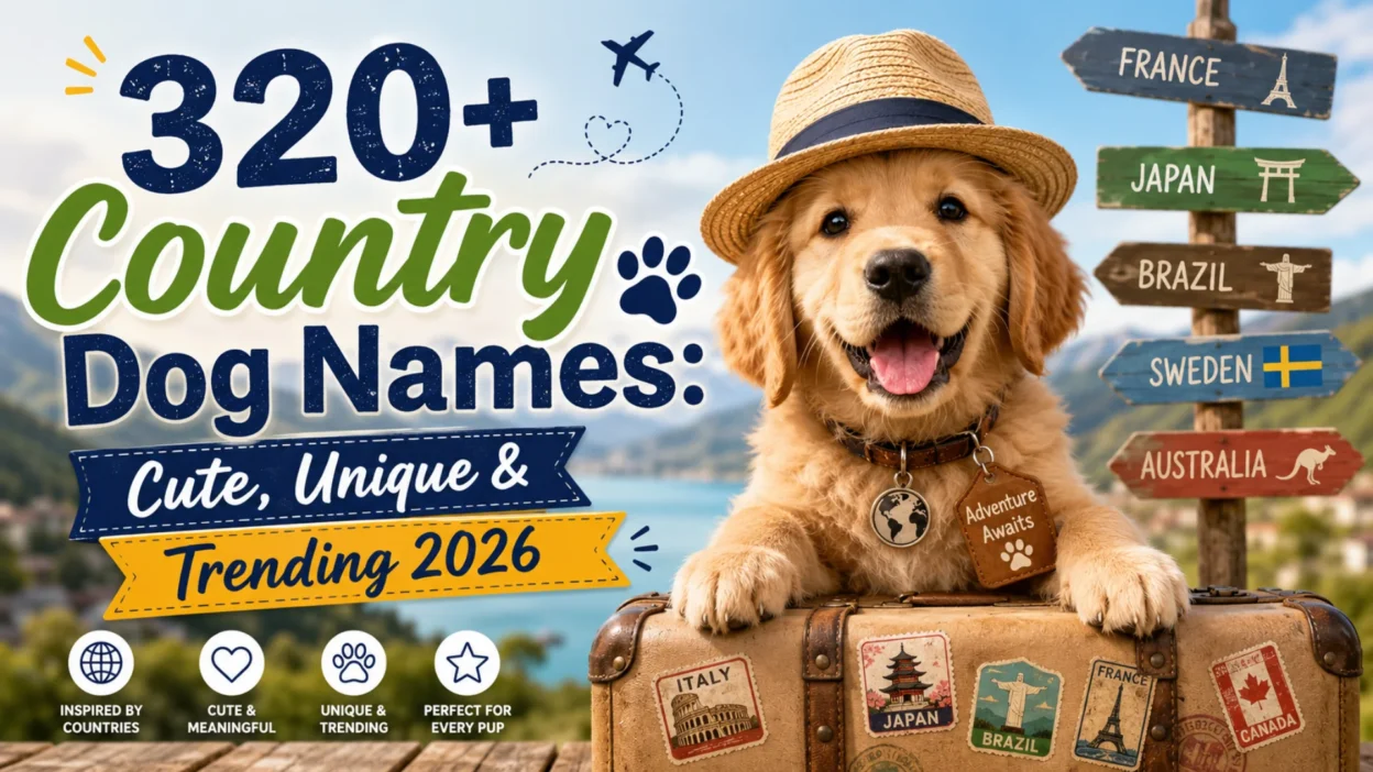 320+ Country Dog Names: Cute, Unique & Trending 2026